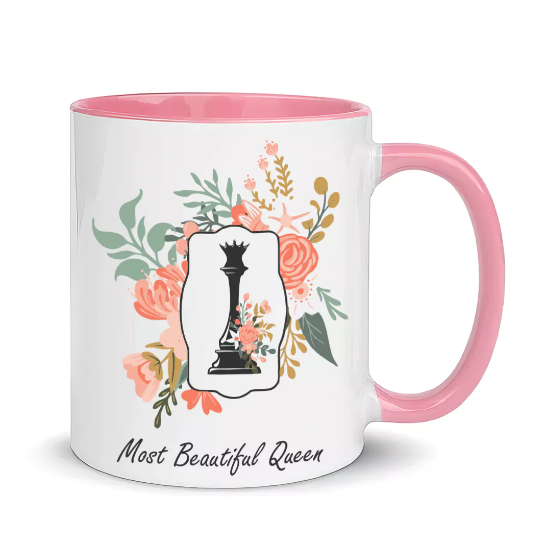 Most Beautiful Queen Chess Mug